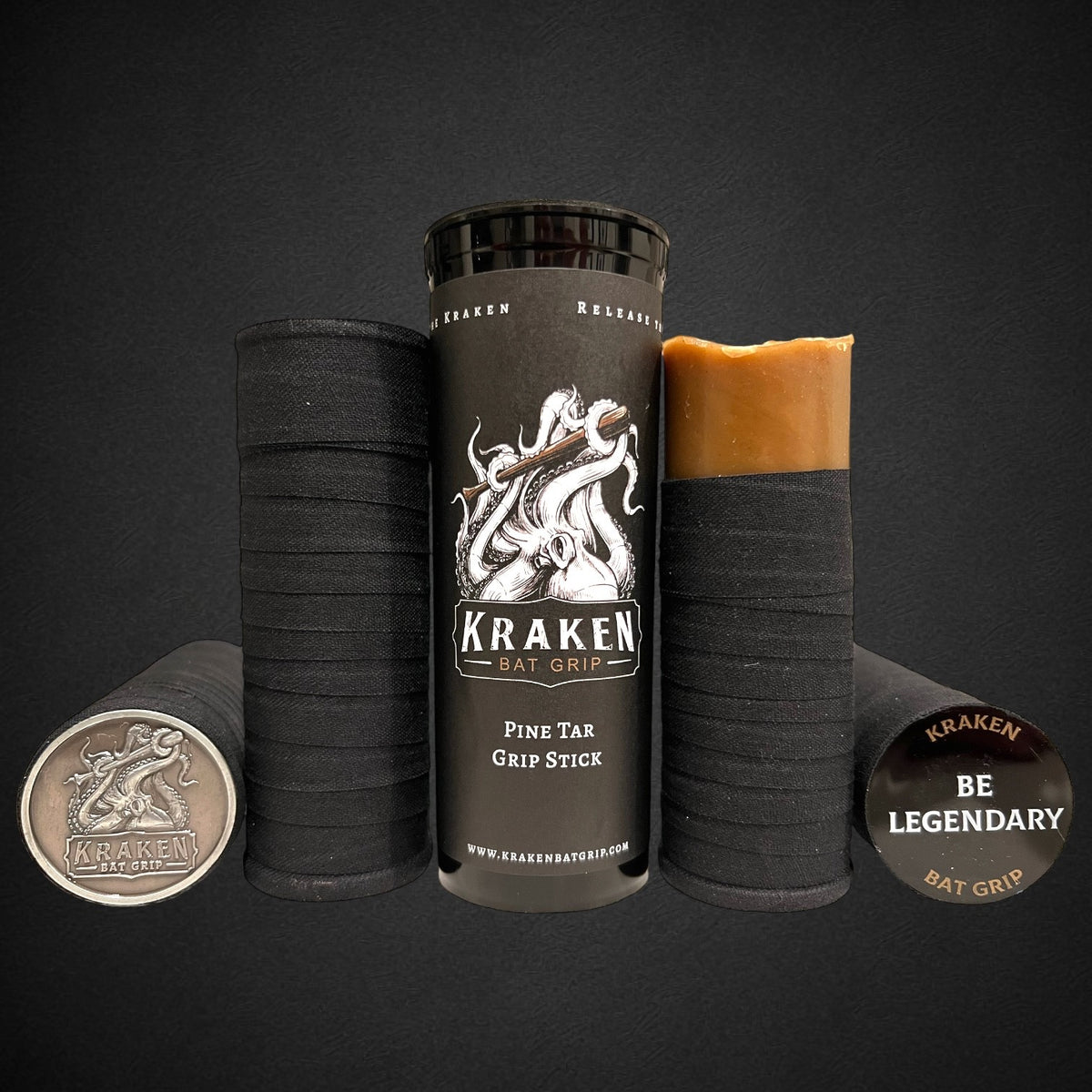 Pro Wrap Grip Stick - Black – Kraken Grip